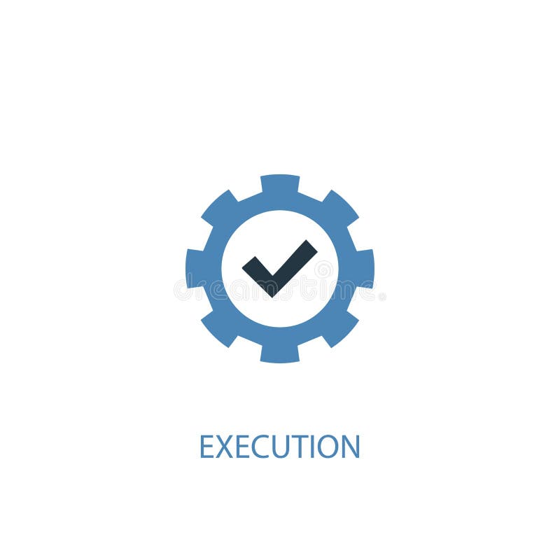 Execution Icon. Simple Element Stock Vector - Illustration of object ...