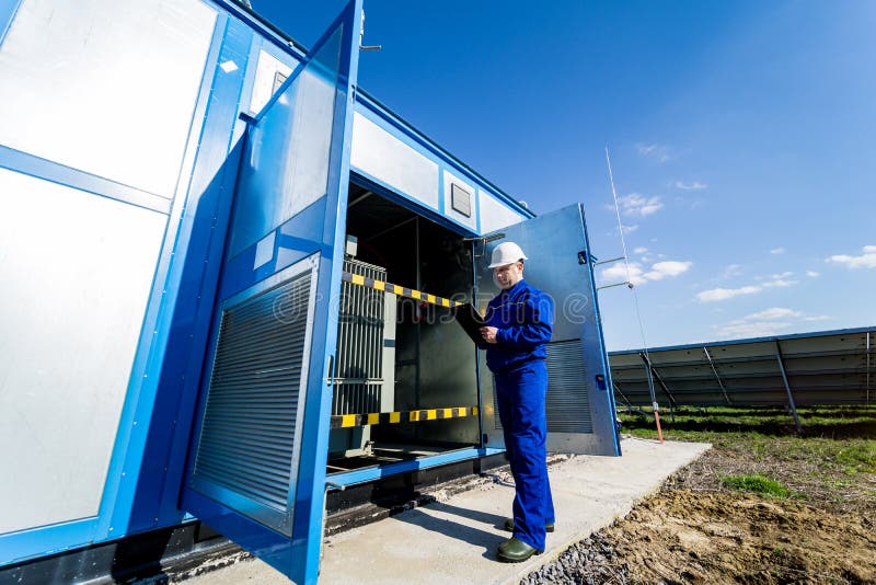 Execution of Electrical Measuring Works on the Power Transformer Stock ...