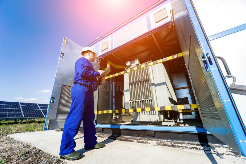 Execution of Electrical Measuring Works on the Power Transformer Stock ...