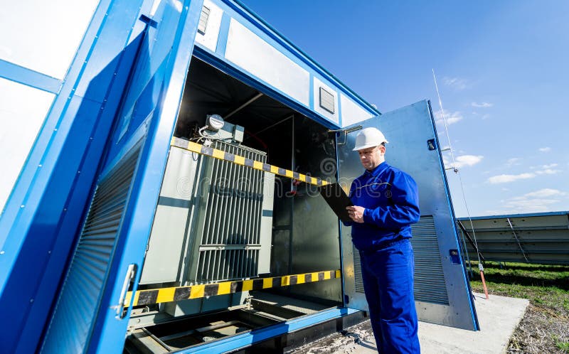 Execution of Electrical Measuring Works on the Power Transformer Stock ...