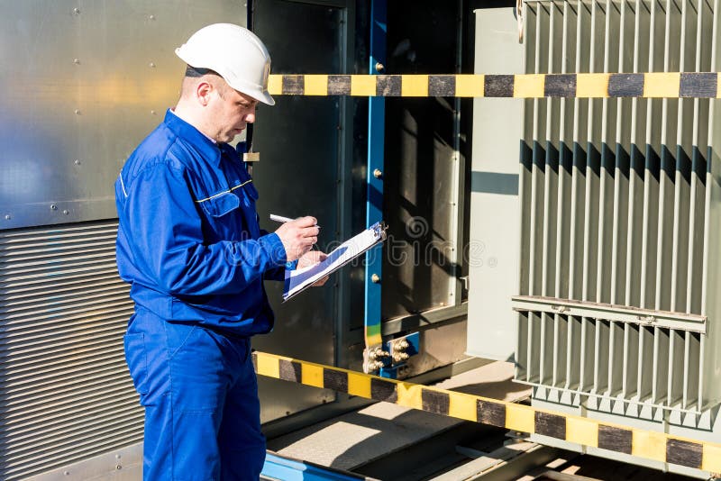 Execution of Electrical Measuring Works on the Power Transformer Stock ...