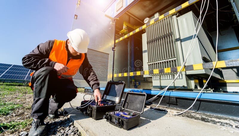 Execution of Electrical Measuring Works on the Power Transformer Stock ...