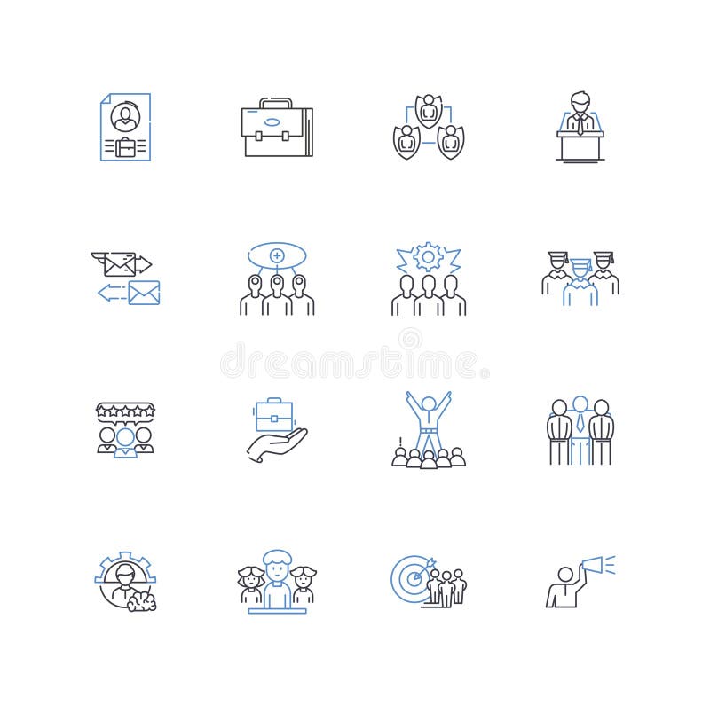 Execution Line Icons Collection. Punishment, Death, Justice, Lethal ...