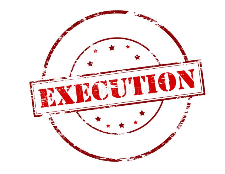 Execution stock illustration. Illustration of execution - 92113280