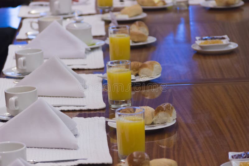 Executive breakfast stock photo. Image of executive, butter - 80100058