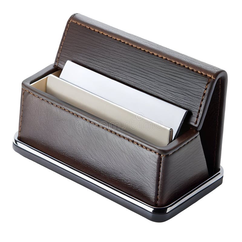 Executive Business Card Holder Stock Illustration - Illustration of ...