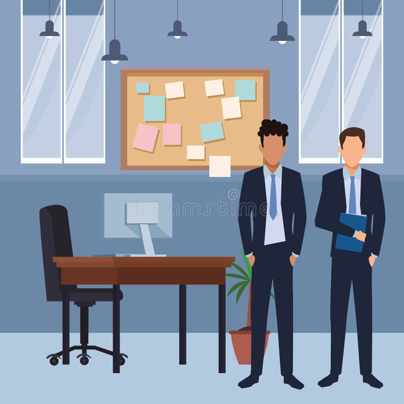 Executive business cartoon stock vector. Illustration of leadership ...