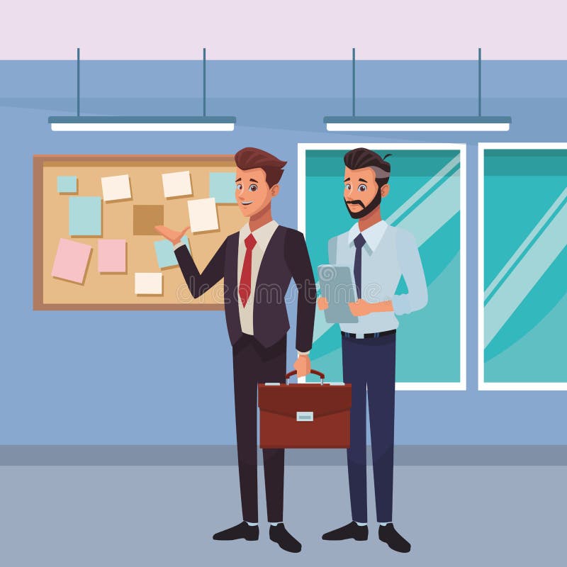 Executive Businessmen Cartoon Stock Vector - Illustration of management ...