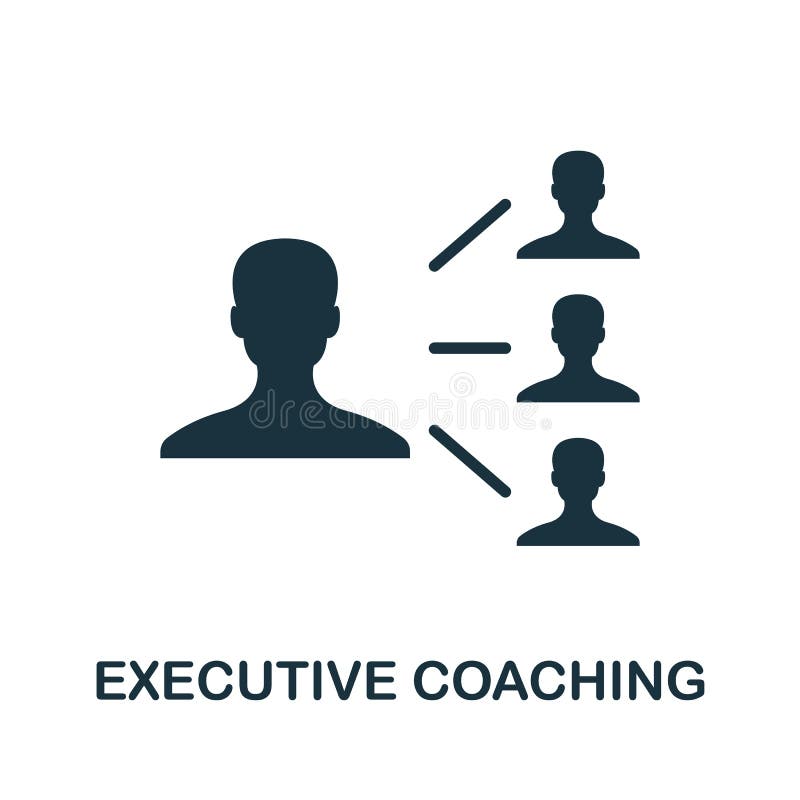 Coaching Icon. Simple Element from Soft Skills Icons Collection Stock ...