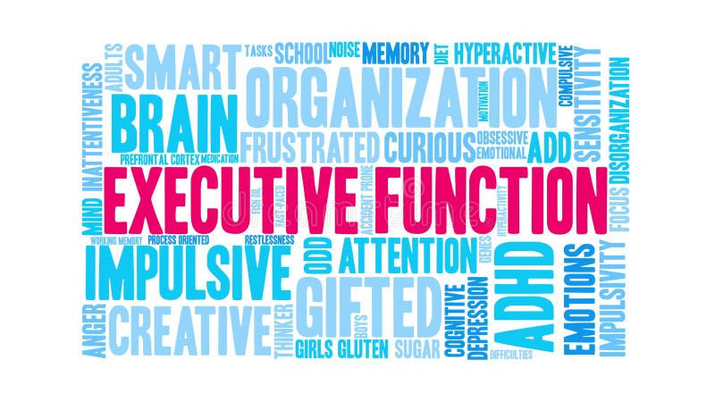 Executive Function Word Cloud Stock Footage - Video of executive, focus ...