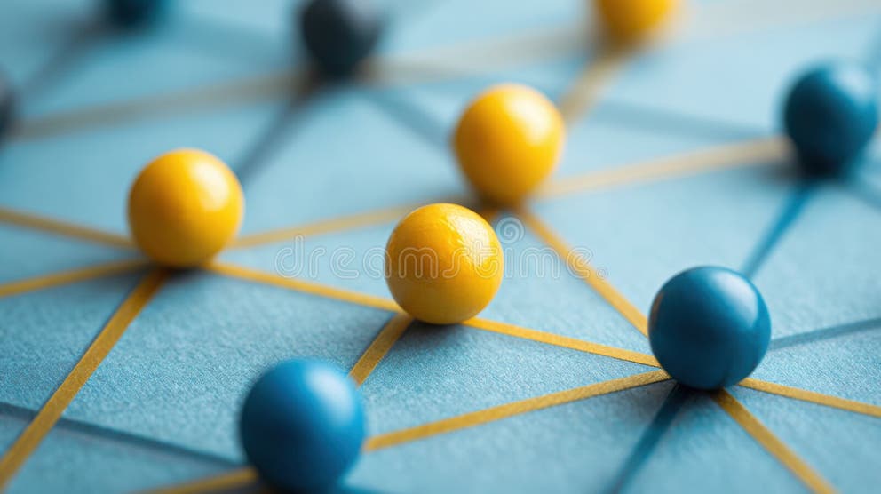 Executive Harmony Grid Icon Concept Depicting Visual Map for Enhanced ...