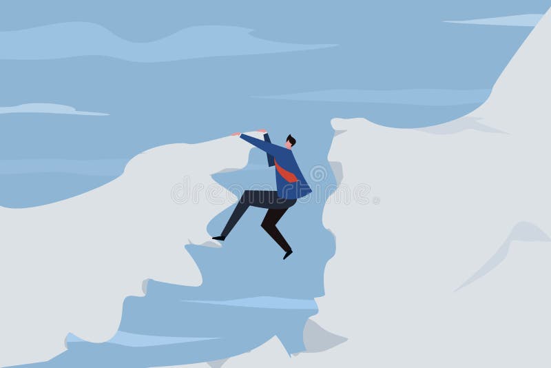 Person Hanging Cliff Stock Illustrations – 210 Person Hanging Cliff ...