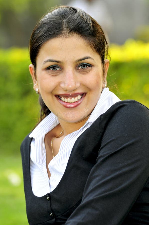 Executive look stock image. Image of happy, lips, jewellery - 11286497