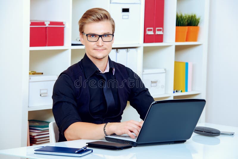 Executive man stock image. Image of lifestyle, document - 60630859