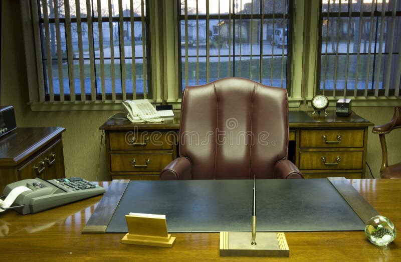 Executive office stock image. Image of corporate, design - 2293373