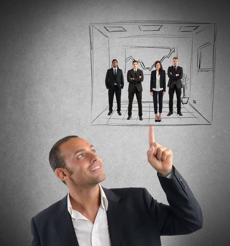 Executive Operates with Simplicity Stock Photo - Image of ...
