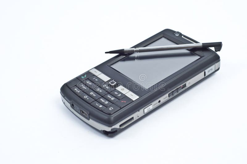 Executive PDA Phone stock image. Image of mobile, industry - 9863795