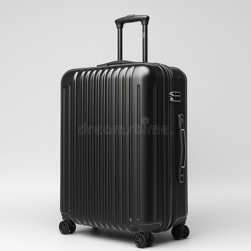 Executive Suitcase Showcases Luxurious Matte Black Finish Polished ...