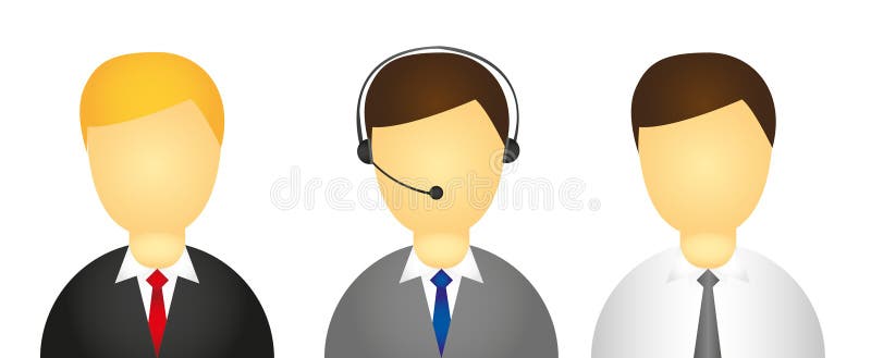 Executive symbol vektor illustrationer. Illustration av affär - 21470991