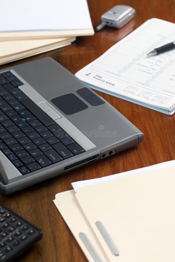 Organized Office Desk stock photo. Image of office, corporate - 5549684