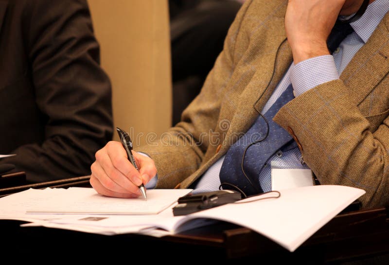Executive writing stock photo. Image of exam, lesson - 18674772