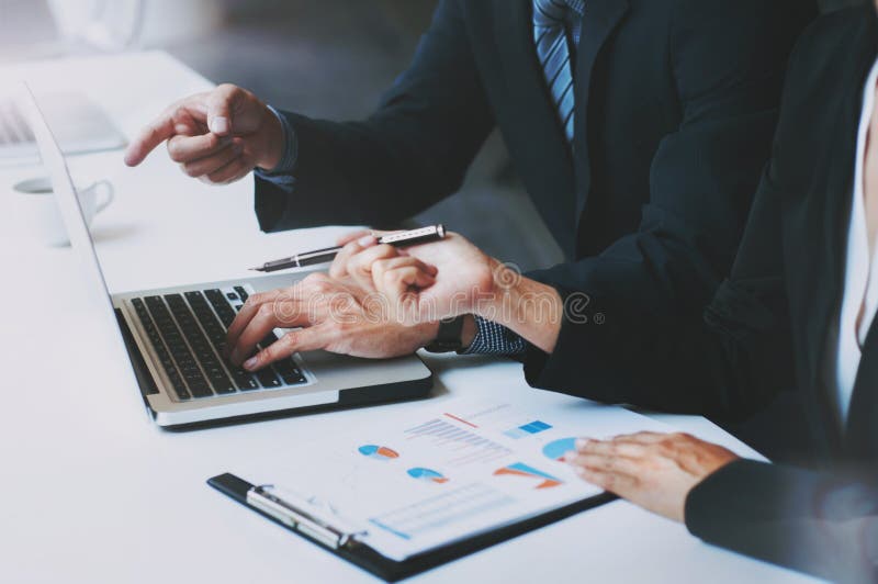 Executives Discussing Sales and Business Performance in Contemporary ...