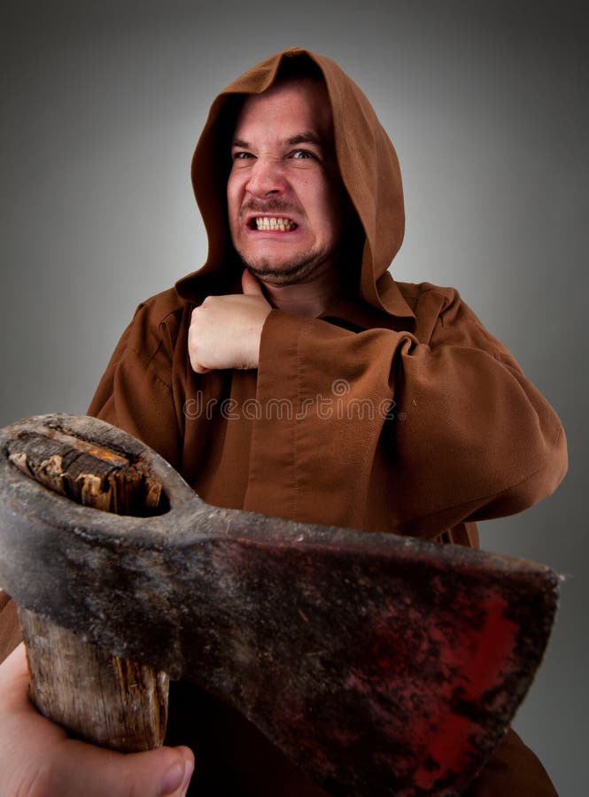 Executor medieval imagem de stock. Imagem de pessoa, homem - 19721179