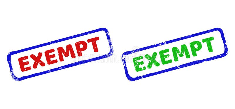 Exempt Stock Illustrations – 835 Exempt Stock Illustrations, Vectors ...