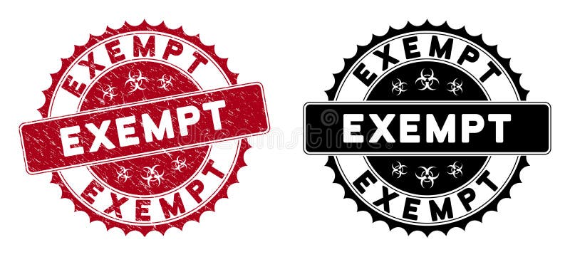 Exempt Stock Illustrations – 843 Exempt Stock Illustrations, Vectors ...