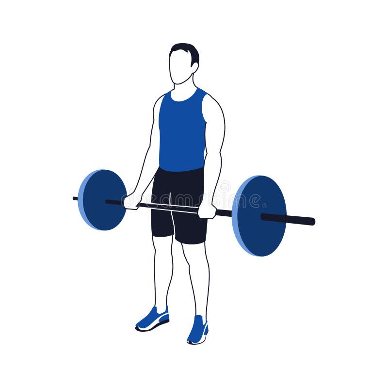 Exercices De Forme Physique Pour Le Dos Illustration Stock ...