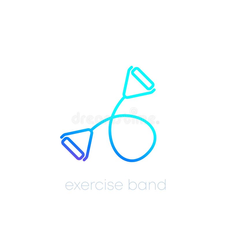 Workout Resistance Bands Stock Illustrations – 547 Workout Resistance ...