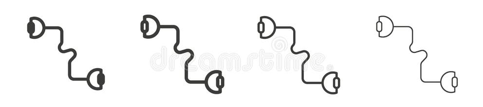 Exercise Bands Icon Vector Set on White Background Stock Vector ...