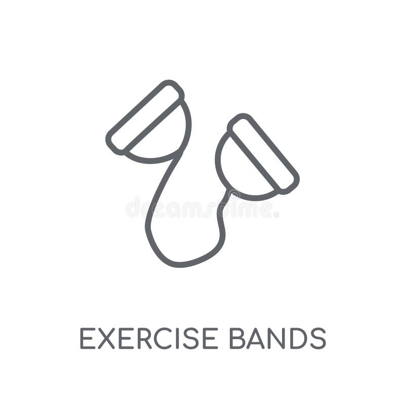 Modern Outline Exercise Bands Logo Stock Illustrations – 3 Modern ...