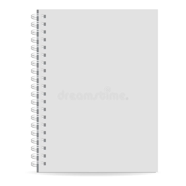 Exercise Book Icon, Realistic Style Stock Vector - Illustration of ...