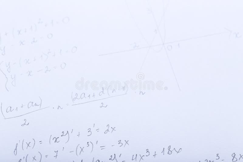 Exercise book stock image. Image of mathematical, notebook - 140399787