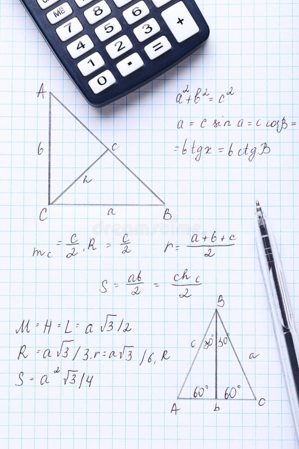Exercise book stock photo. Image of mathematics, exercise - 140399918