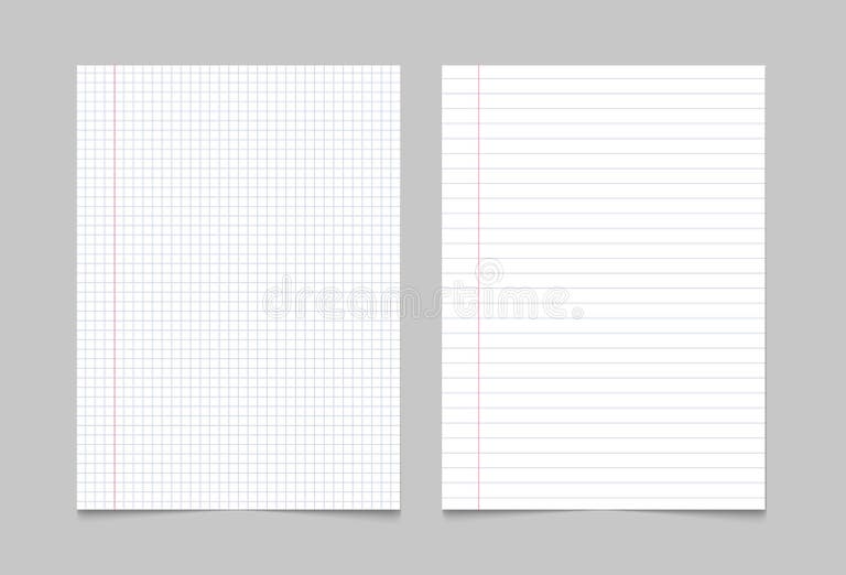 Math Notebook Paper Stock Illustrations – 7,354 Math Notebook Paper ...