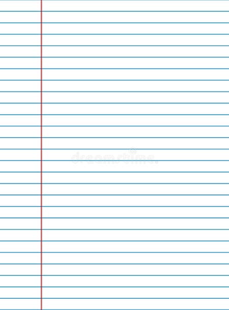 Exercise Book Paper Texture Stock Vector - Illustration of book ...