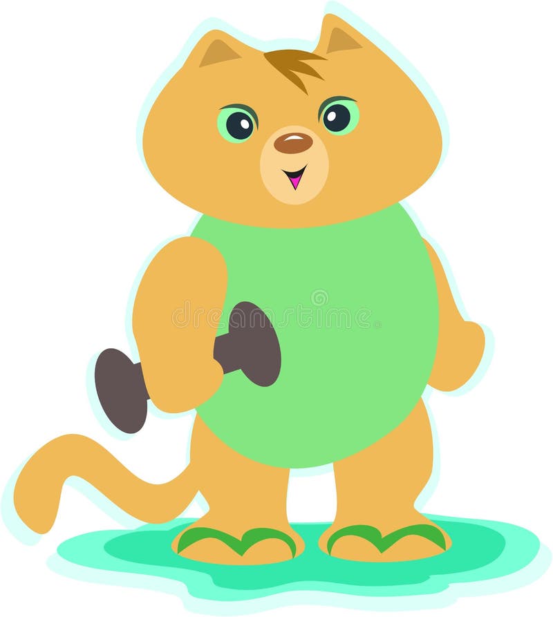 Exercise Cat Stock Illustrations – 3,788 Exercise Cat Stock ...