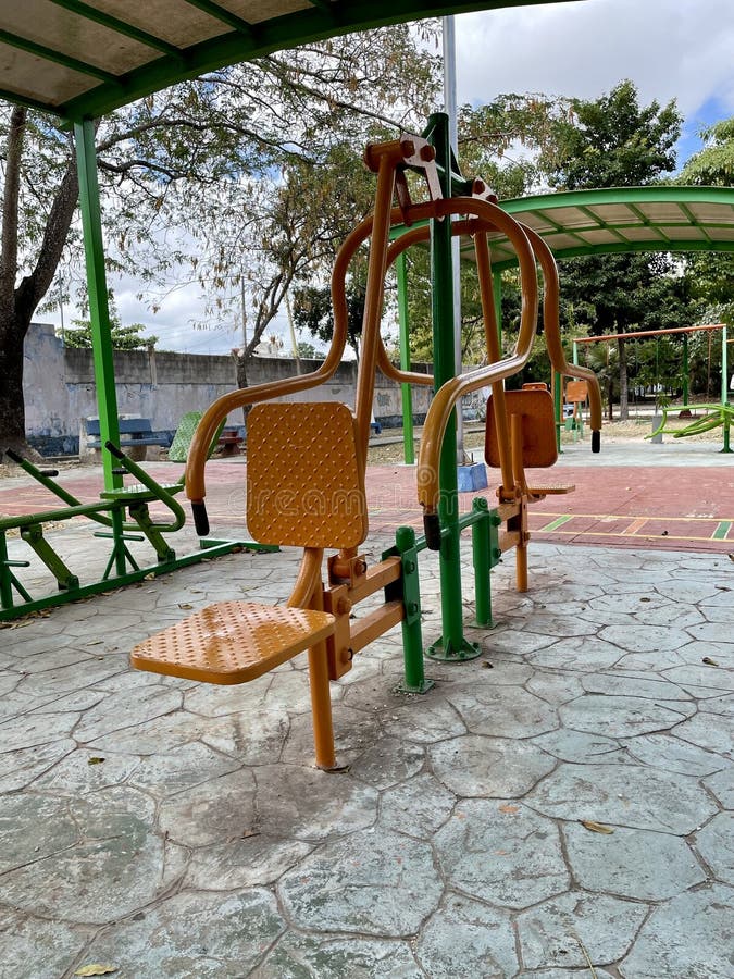 Exercise device stock photo. Image of yellow, training - 309733012