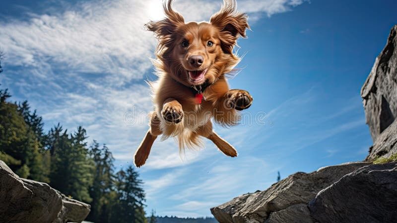 Exercise dog jump stock illustration. Illustration of obstacle - 307626954