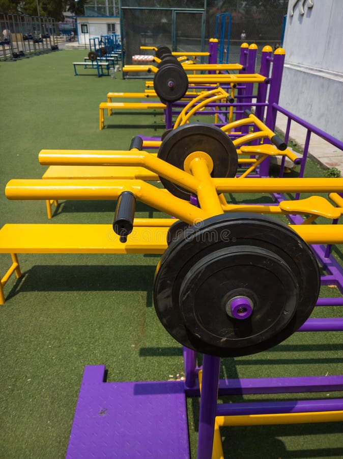 Exercise equipment stock image. Image of seat, iron, motion - 41271627