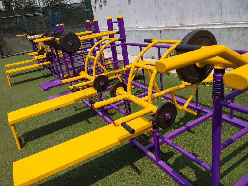 Exercise equipment stock photo. Image of exercise, athletic - 41271700