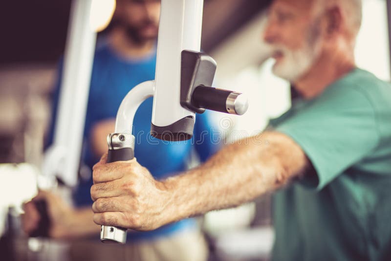 Exercise for hands. stock image. Image of machine, caucasian - 120294887