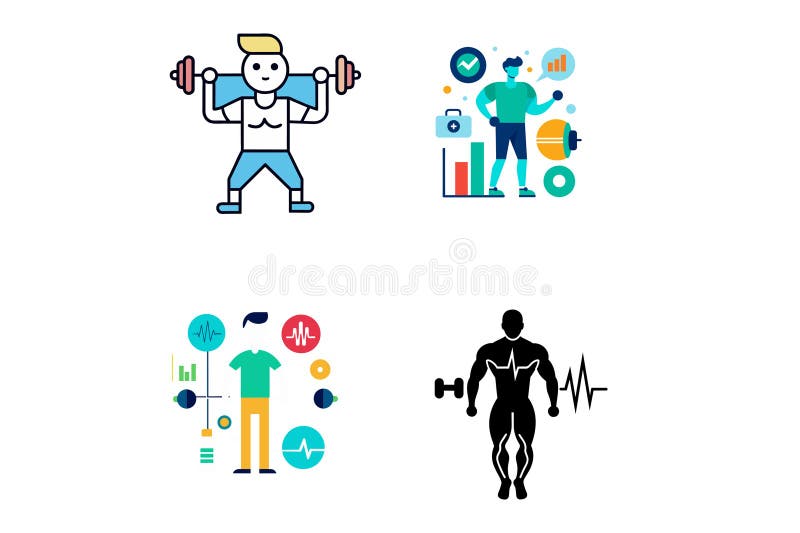 Exercise Logo Stock Illustrations – 84,726 Exercise Logo Stock ...