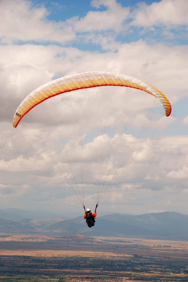 Exercise of the sky editorial photo. Image of mountain - 25049761