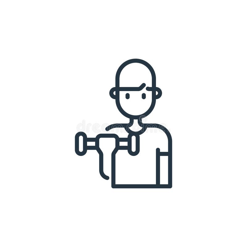 Exercise Vector Icon. Exercise Editable Stroke. Exercise Linear Symbol ...