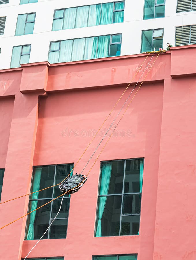 Exercises on Evacuation of the Wounded in a Fire Using the Rope-down ...