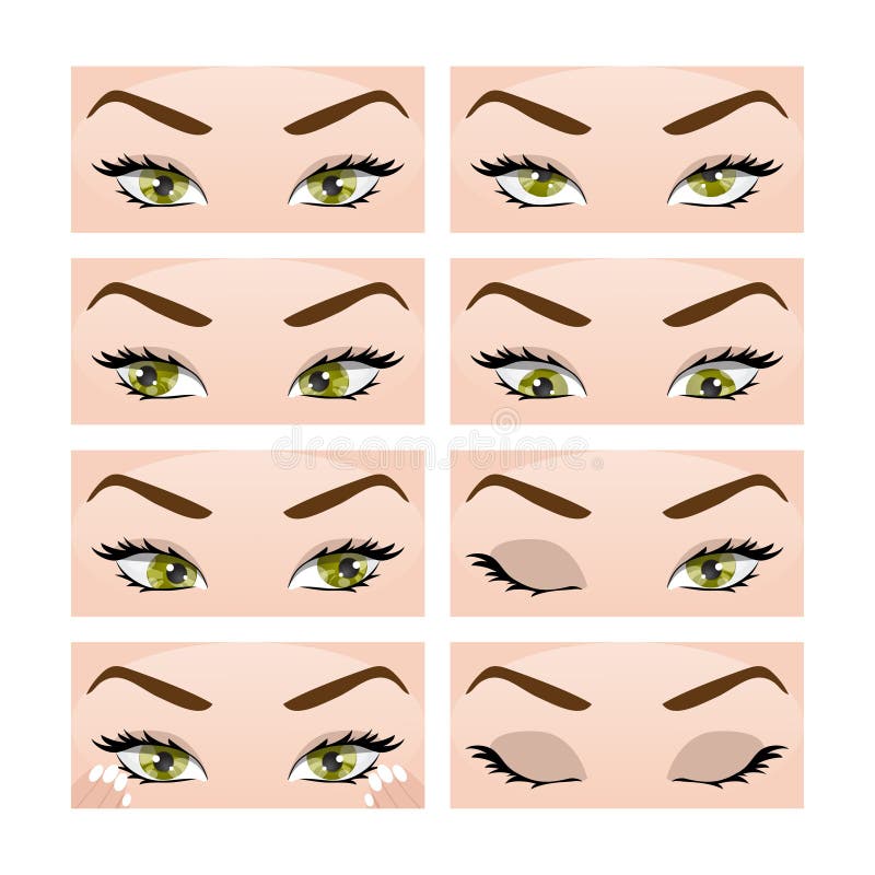Eye Exercises Stock Illustrations – 219 Eye Exercises Stock ...