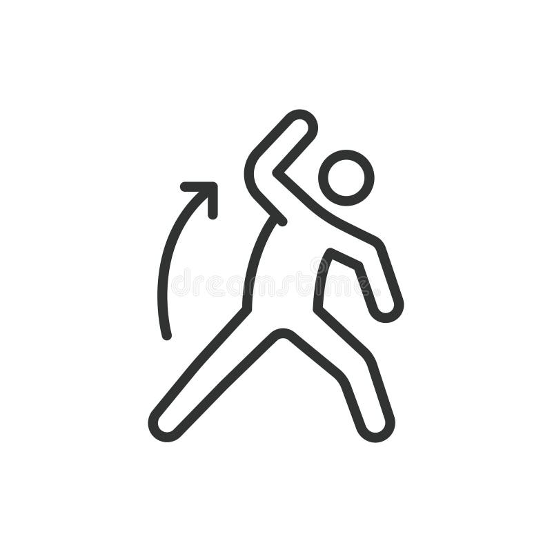 Exercises, in Line Design. Exercise, Workout, Fitness, Physical ...